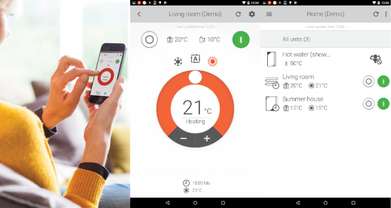 Daikin Altherma Online controller